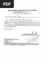 PERFORMA FOR MEDICAL FITNESS CERTIFICATE FOR FOOD HANDLERS ...