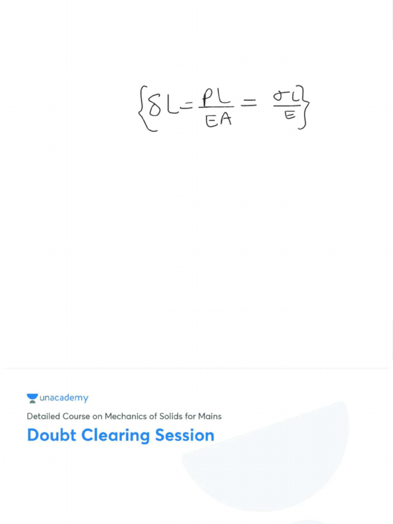 Doubt Clearing Session | PDF