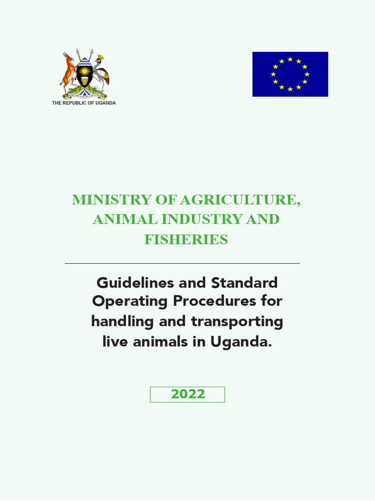 Guidelines for Animal Transport in Uganda | PDF | Animal Welfare | Cattle