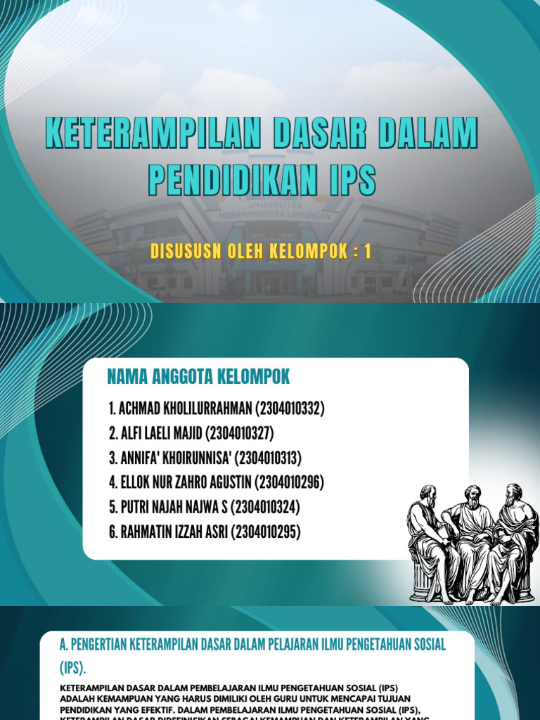 Kelompok 1 Pendidikan Ips | PDF