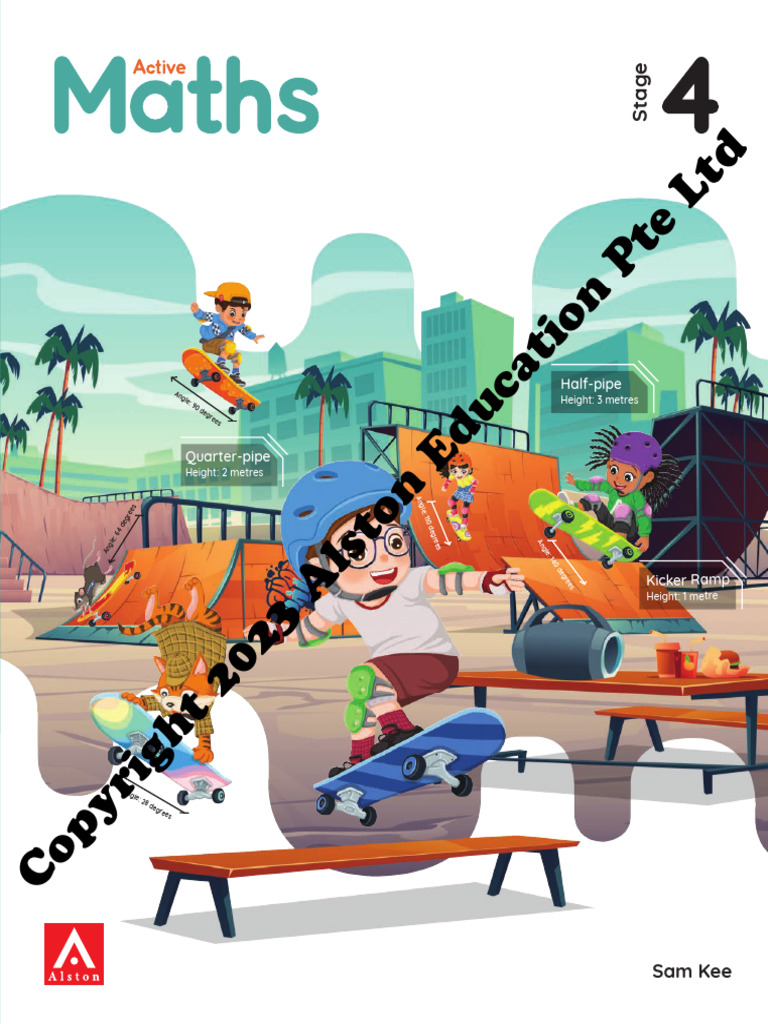 Active Maths Textbook 4 (Watermarked) | PDF | Multiplication | Area