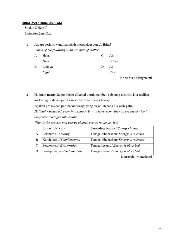 Objective f4 TTV Chapter 2 3 4 5 | PDF