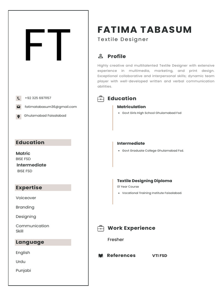 Fatima Tabasum | PDF