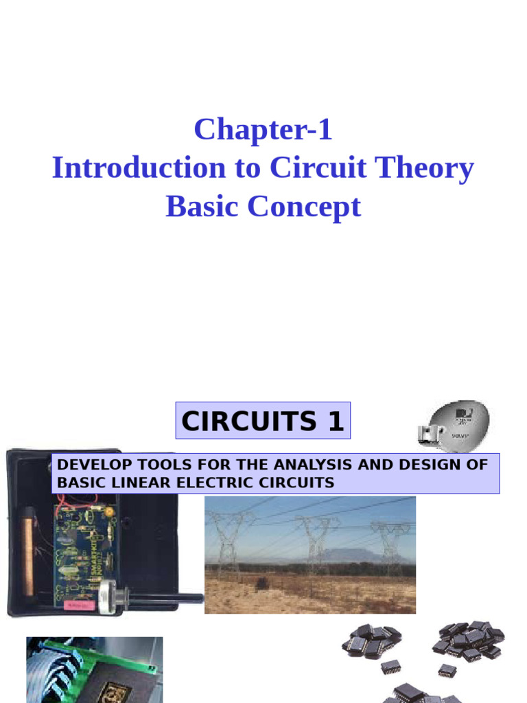 Ch1 - Introduction To Circuit Theory | PDF | Electrical Network | Volt