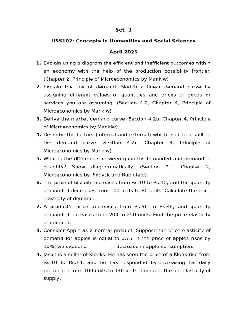 Set-3 Practice Questions | PDF