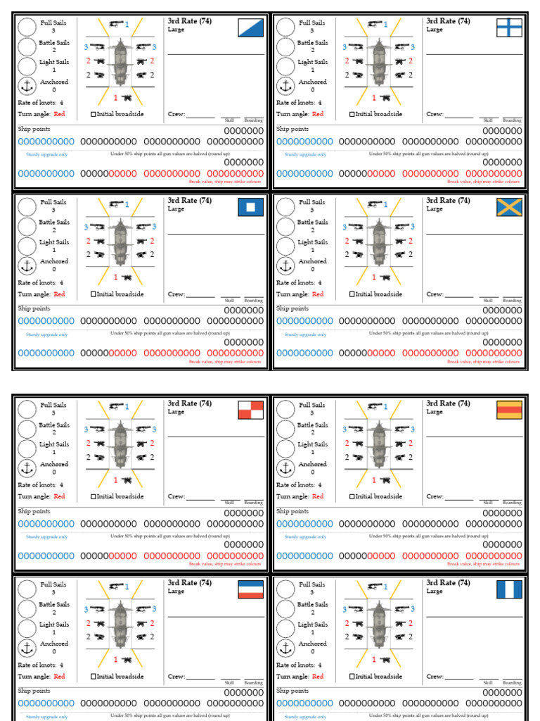 3rd Rate Ship Specifications | PDF | Maritime Incidents | Ships