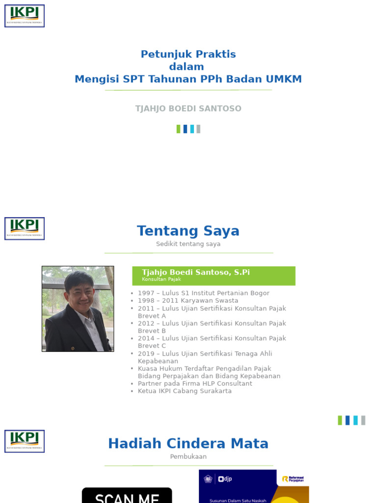 Panduan Praktis SPT Tahunan Badan | PDF