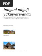 Kinyarwanda Lesson Plan | PDF