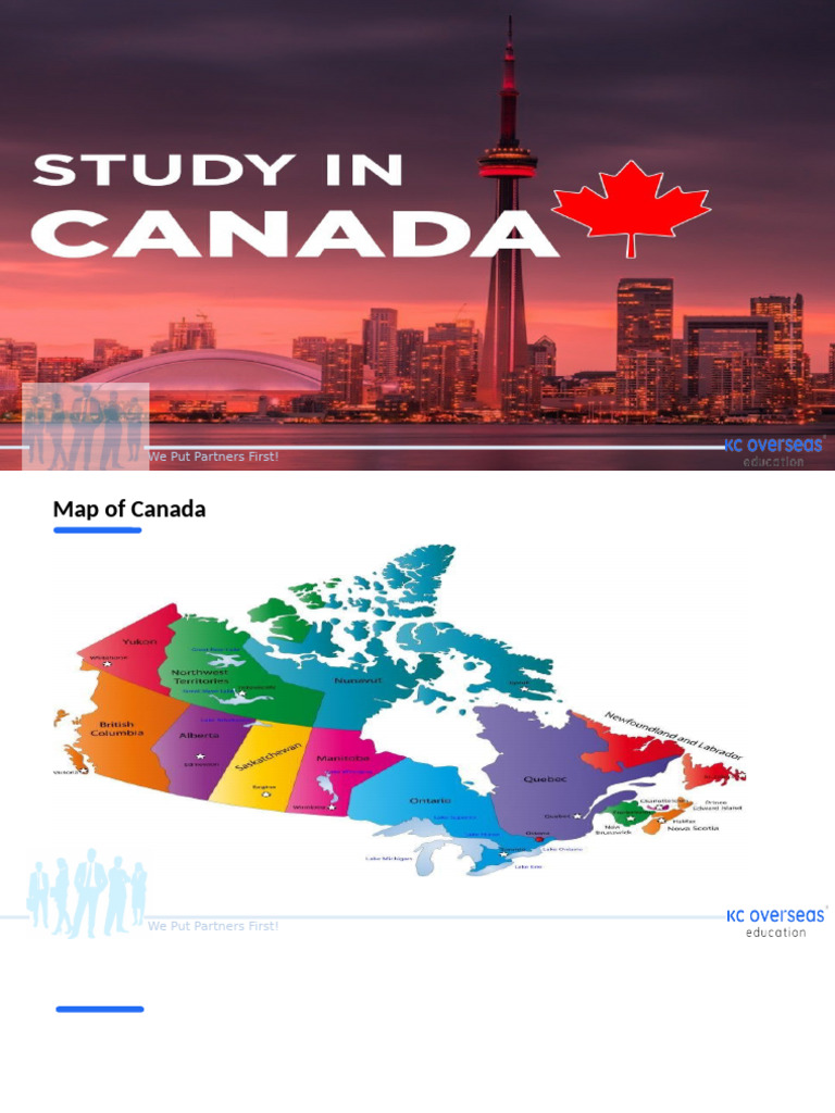 Study and Work in Canada Guide | PDF | Provinces And Territories Of ...
