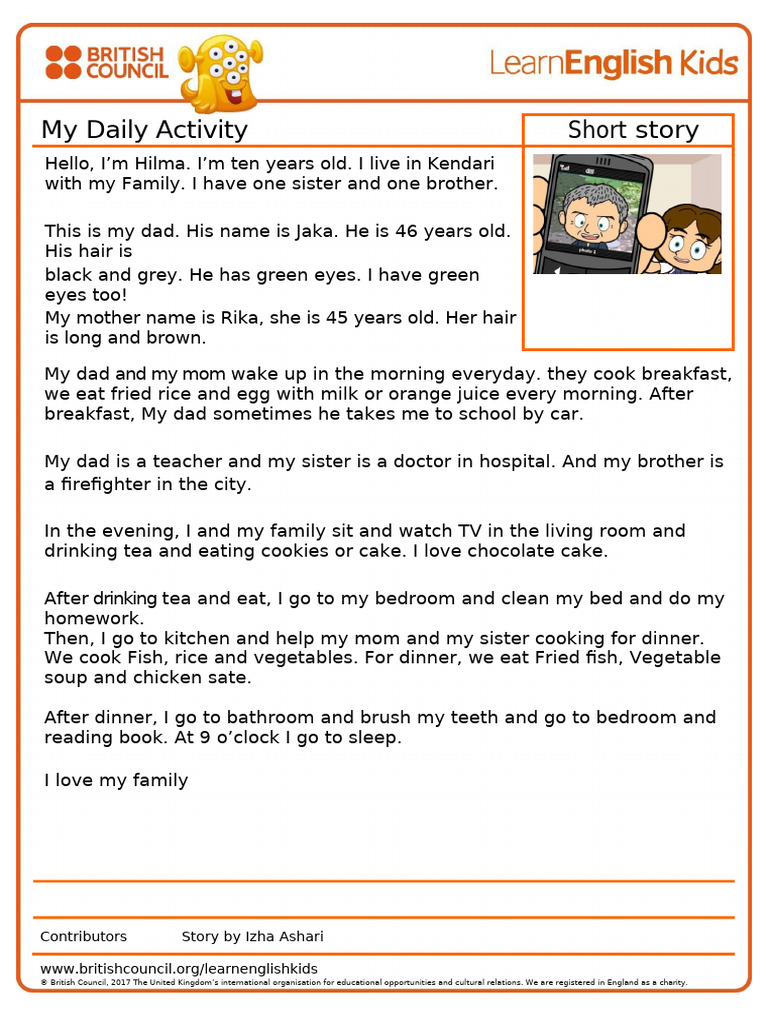 Short Stories My Dad Easy | PDF