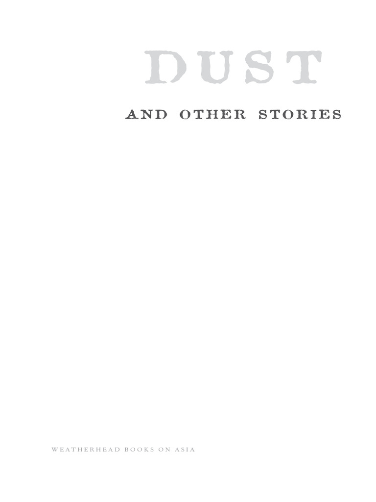Dust and Other Stories | PDF | Korea | Empire Of Japan