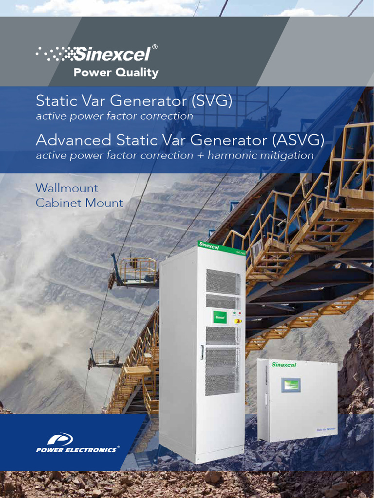 SVG Power Equipment for Power Factor Correction | PDF | Ac Power ...
