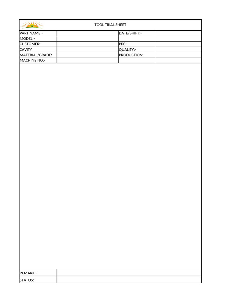Tool Trial Report Template | PDF