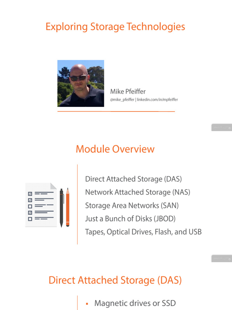 3 Storage For Comptia Server Plus sk0 004 m3 Slides | PDF