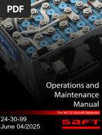 3214-31 Battery Maintenance Manual | PDF | Power Supply | Direct Current