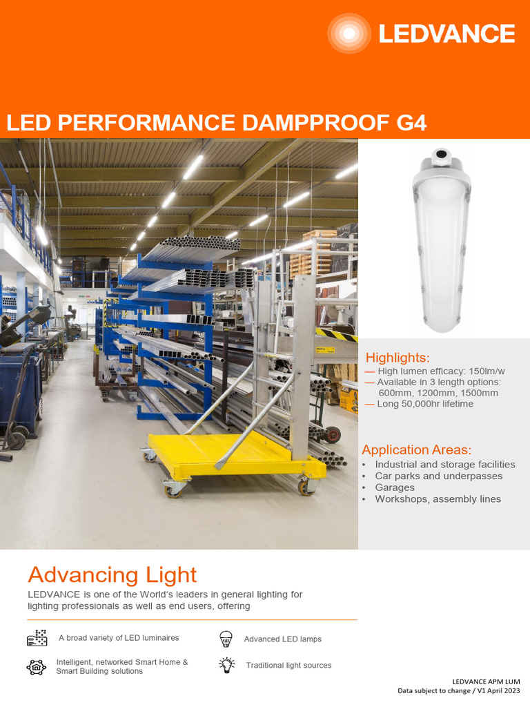 LEDVANCE APM LUM Product Catalog | PDF | Lighting | Electrical Components
