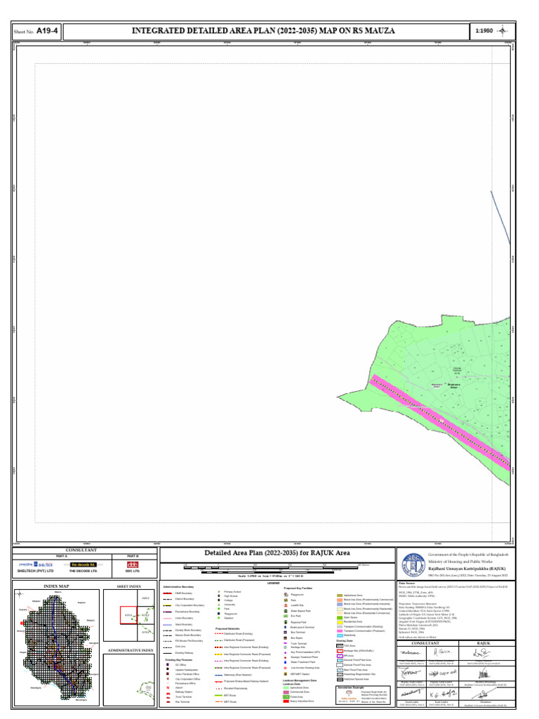 RAJUK Integrated Area Plan 2022-2035 | PDF