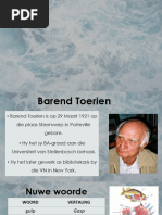 Die Snoek - Gedig Notas | PDF