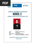 2 Contoh Jurnal Modul 2 PPG 2025 Pembelajaran Sosi | PDF