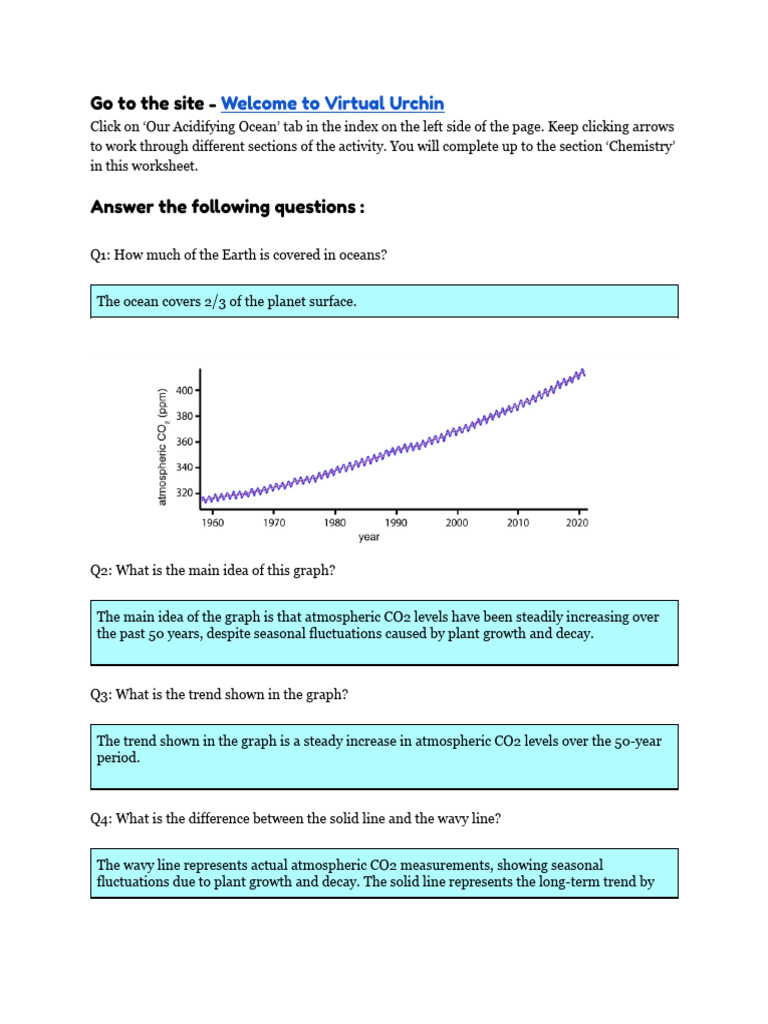 Ocean Acidification I | PDF | Carbonate | Ph