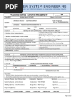 General Work Permit Sample Format | PDF