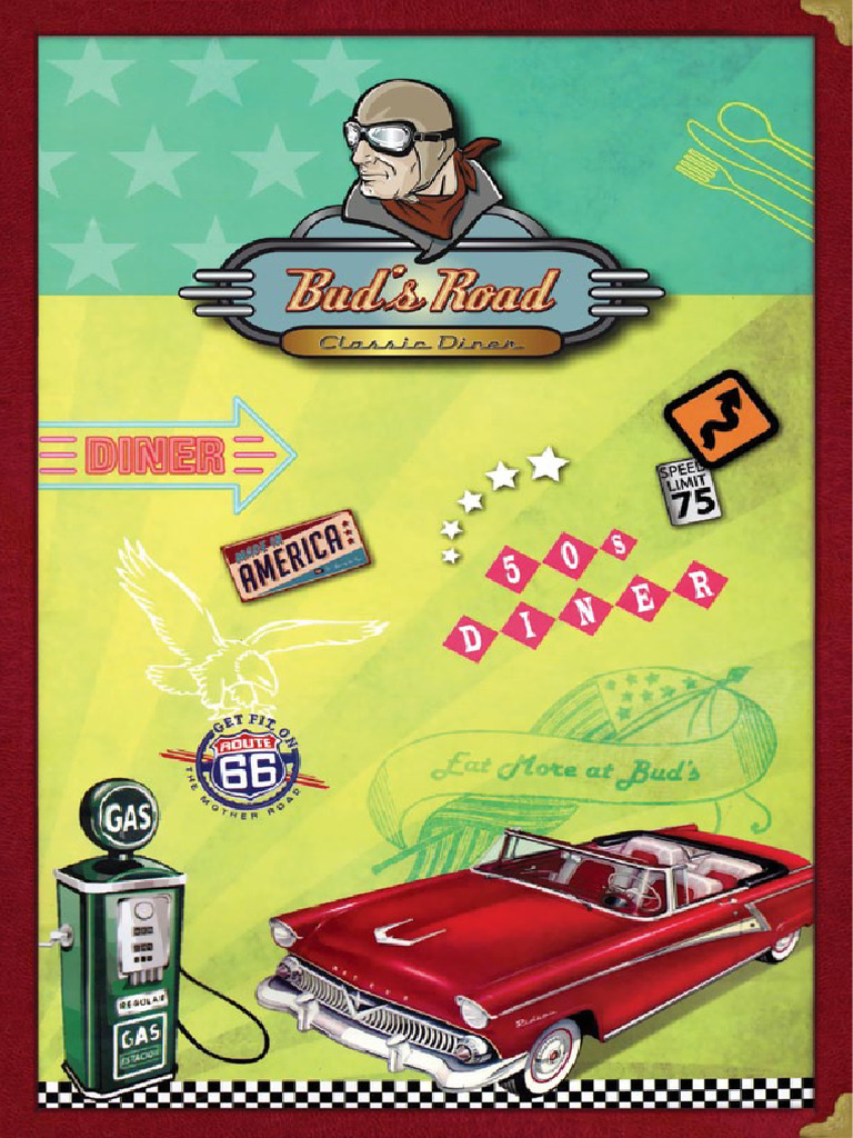 Bud's Road Menu | PDF