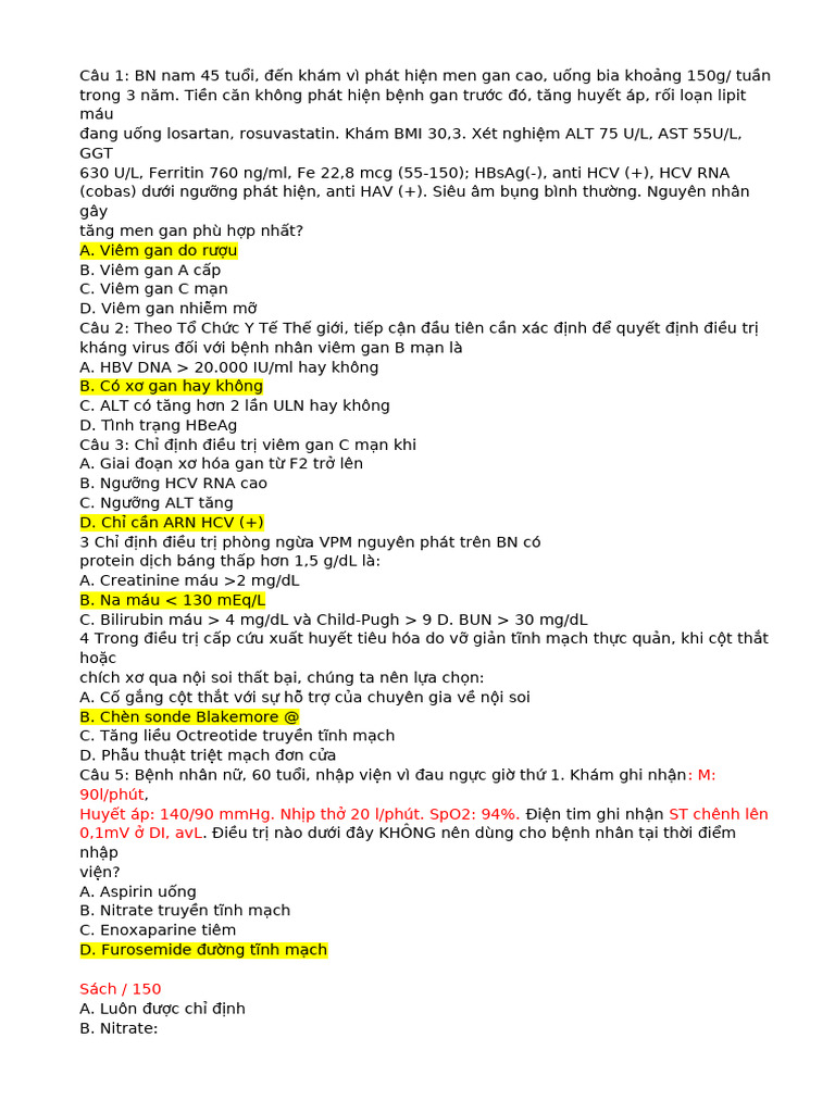 Y20 - Đáp Án T Làm | PDF