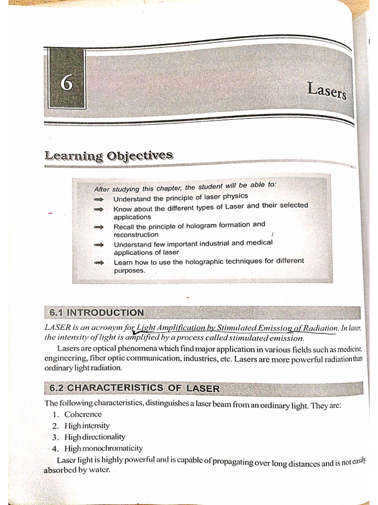 Lasers | PDF
