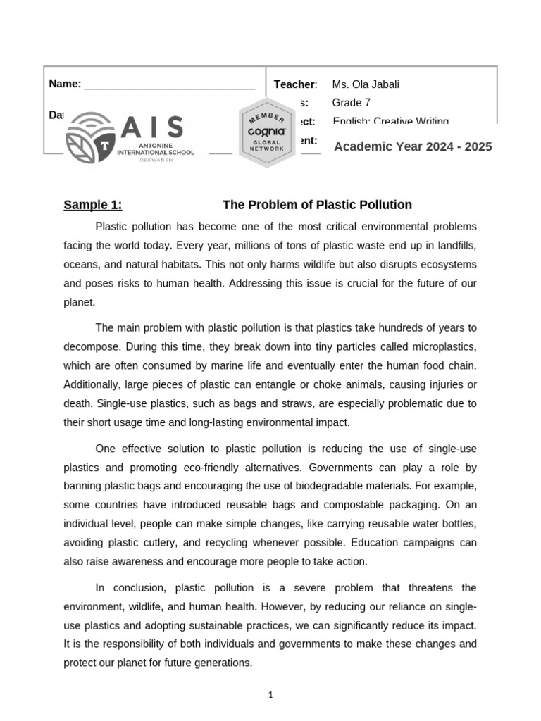 G7 - Expository Essay Worksheet | PDF | Cyberbullying