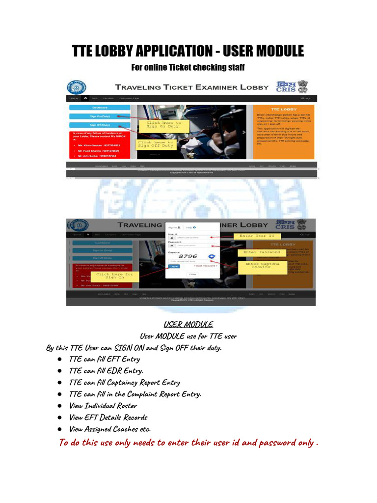 Tte Lobby Application - User Module | PDF | Software | Computing