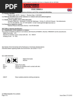 Q20 Instant Lubricant Safety Data Sheet | PDF | Dangerous Goods ...