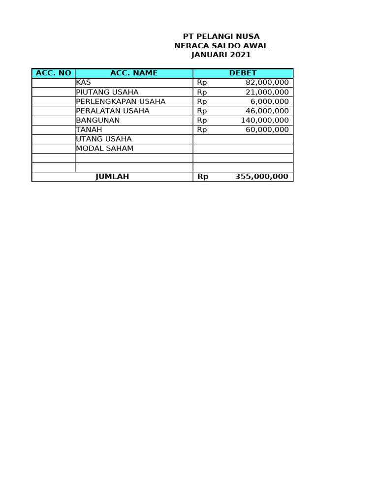 Format Jurnal Umum | PDF | Accounting