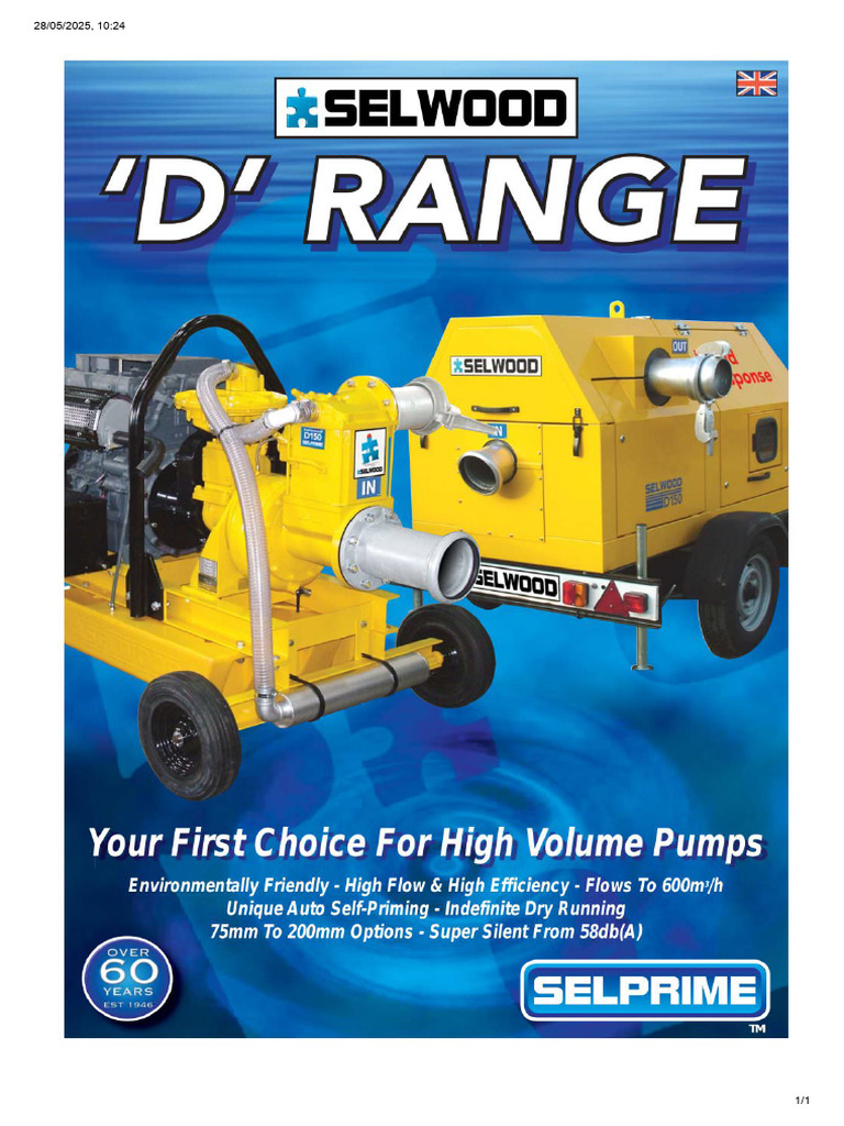 Selwood Pumps D Range | PDF