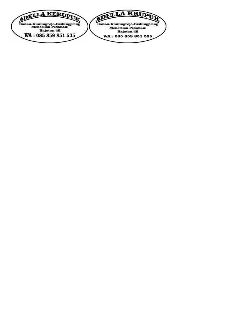 Adella Kerupuk | PDF