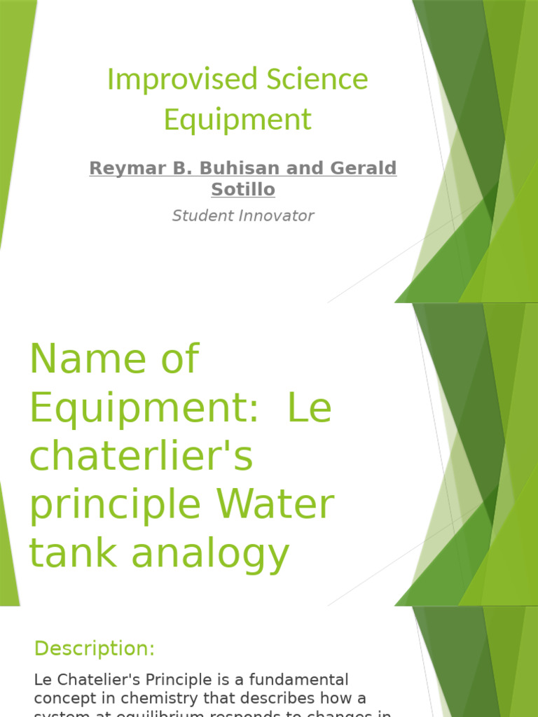 Improvised Science Equipment | PDF