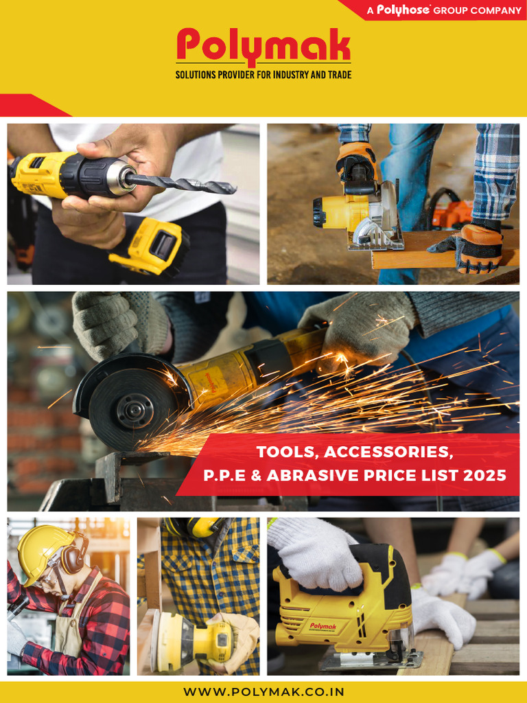 Polymak Price List 2025 Ver4 | PDF | Drill | Industrial Processes