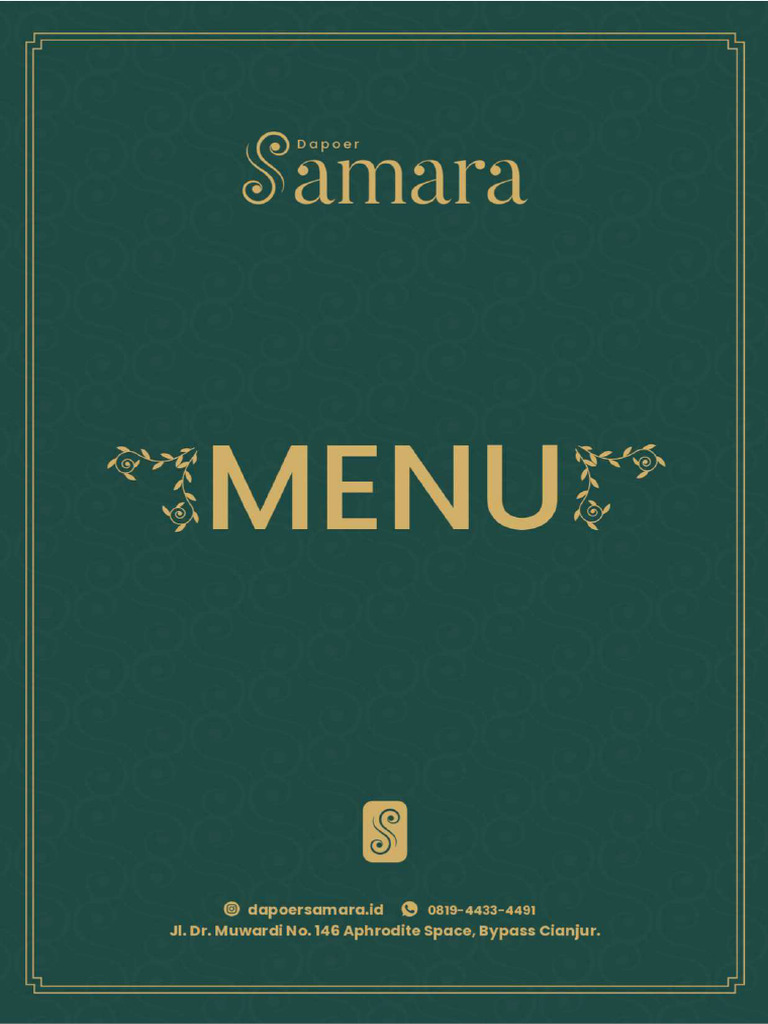 Menu Ramadhan Dapoer Samara | PDF