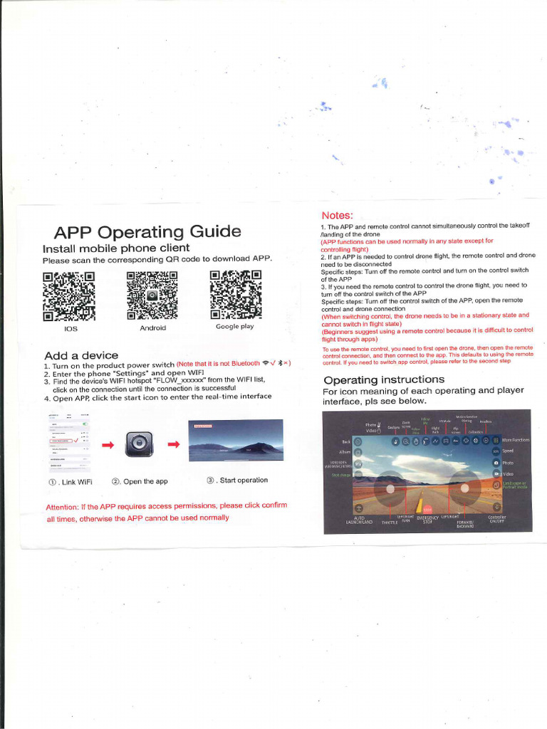 Manual Drone GT3 | PDF