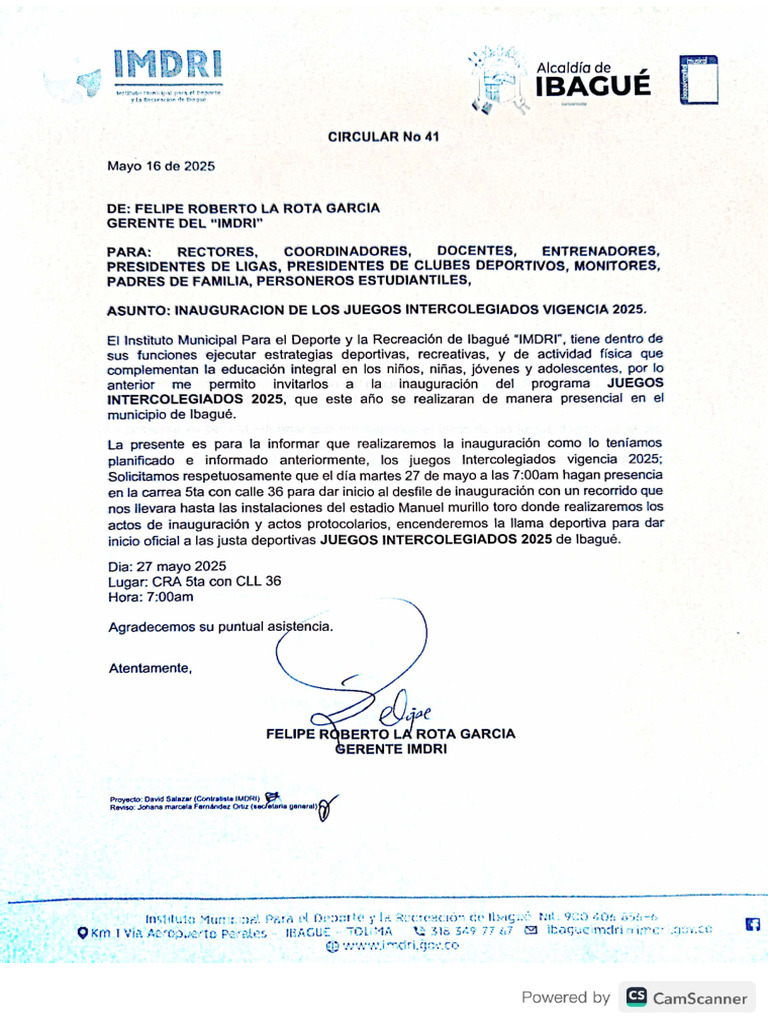 Circular #41 2025 | PDF