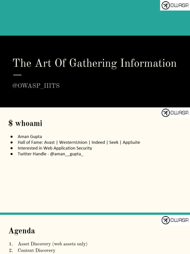 Effective Asset Discovery Techniques | PDF | Public Key Certificate ...