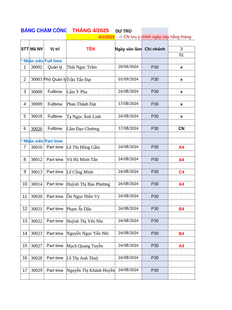 PLAN T4 LẦN 2 | PDF