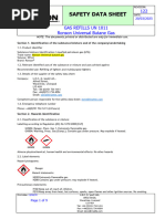 Mobil Delvac MX 15W-40 Safety Data Sheet | PDF | Waste | Toxicity