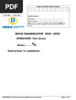 Math p6 Questions From Nesa | PDF | Area