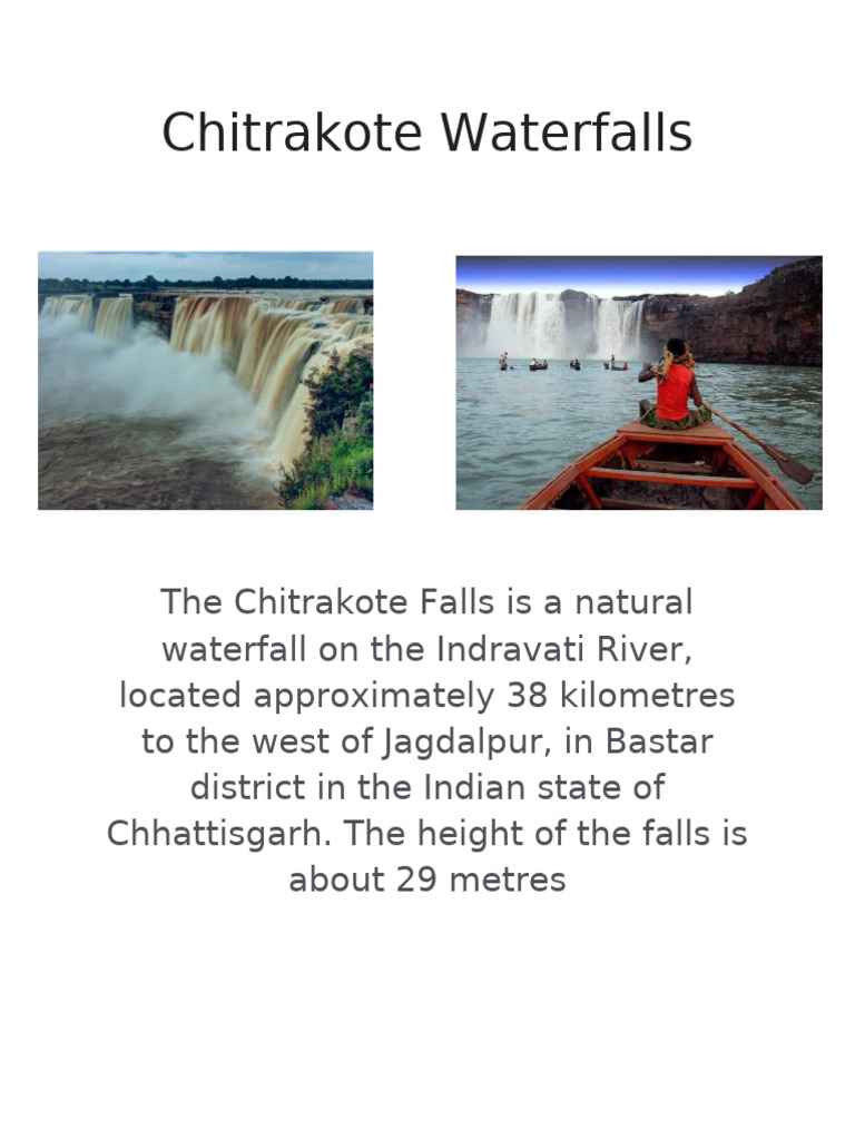 Chitrakote Waterfalls Overview | PDF