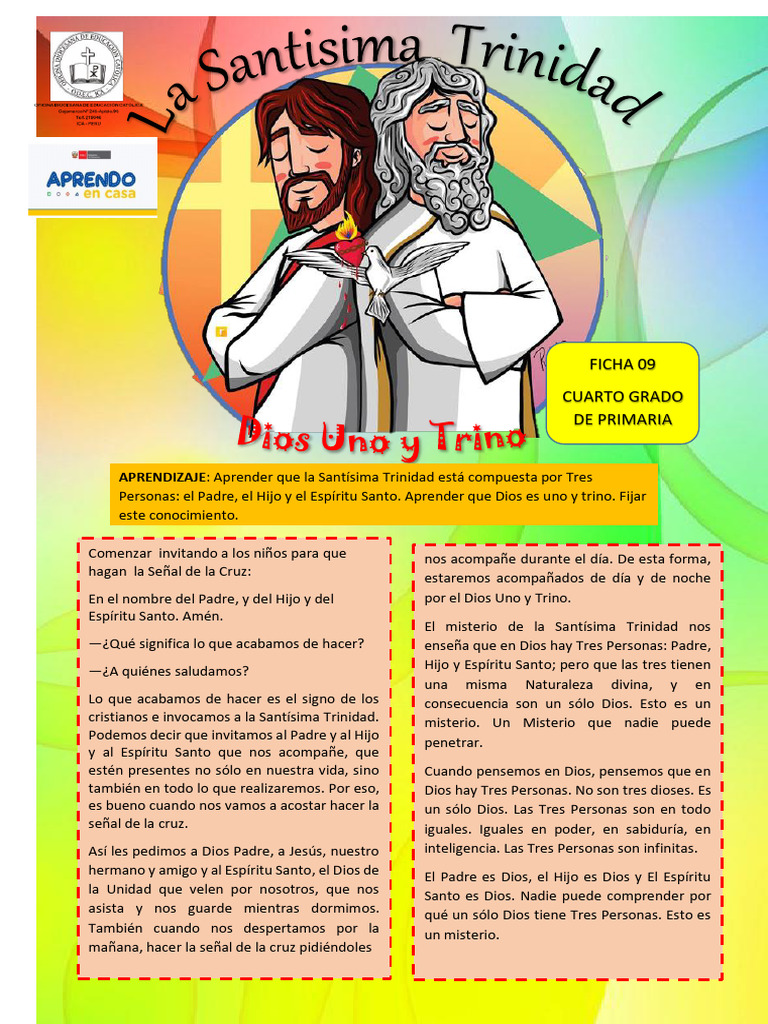 Comprendiendo la Santísima Trinidad | PDF | Trinidad | espíritu Santo