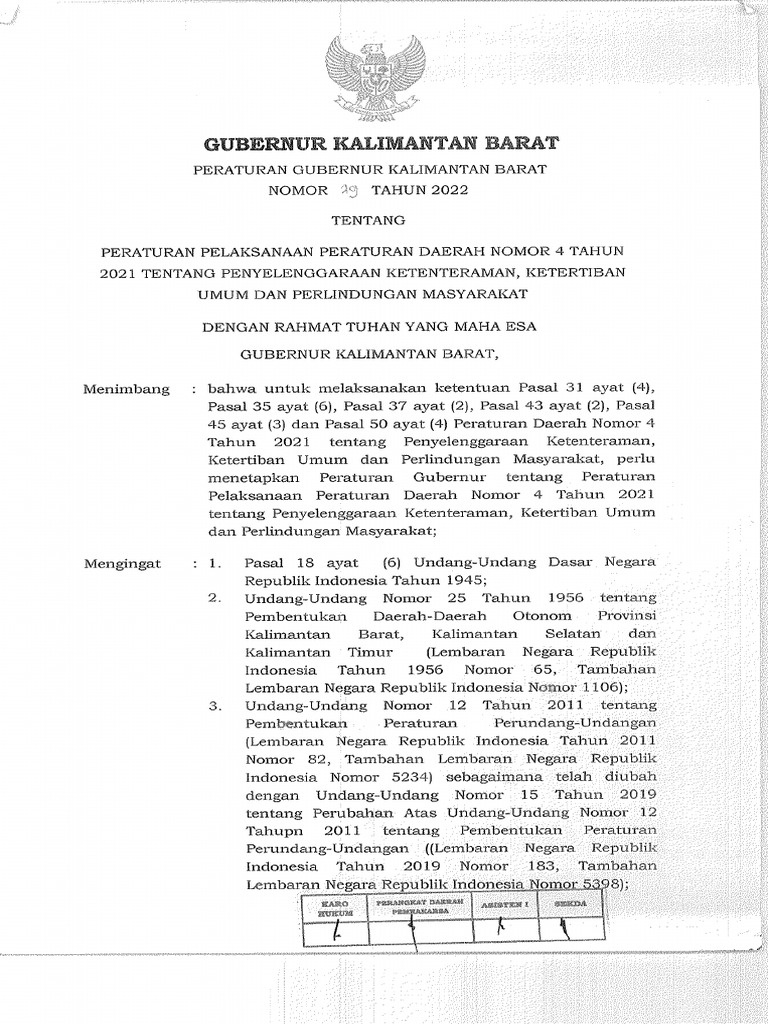 2022 Per Gub 029 | PDF