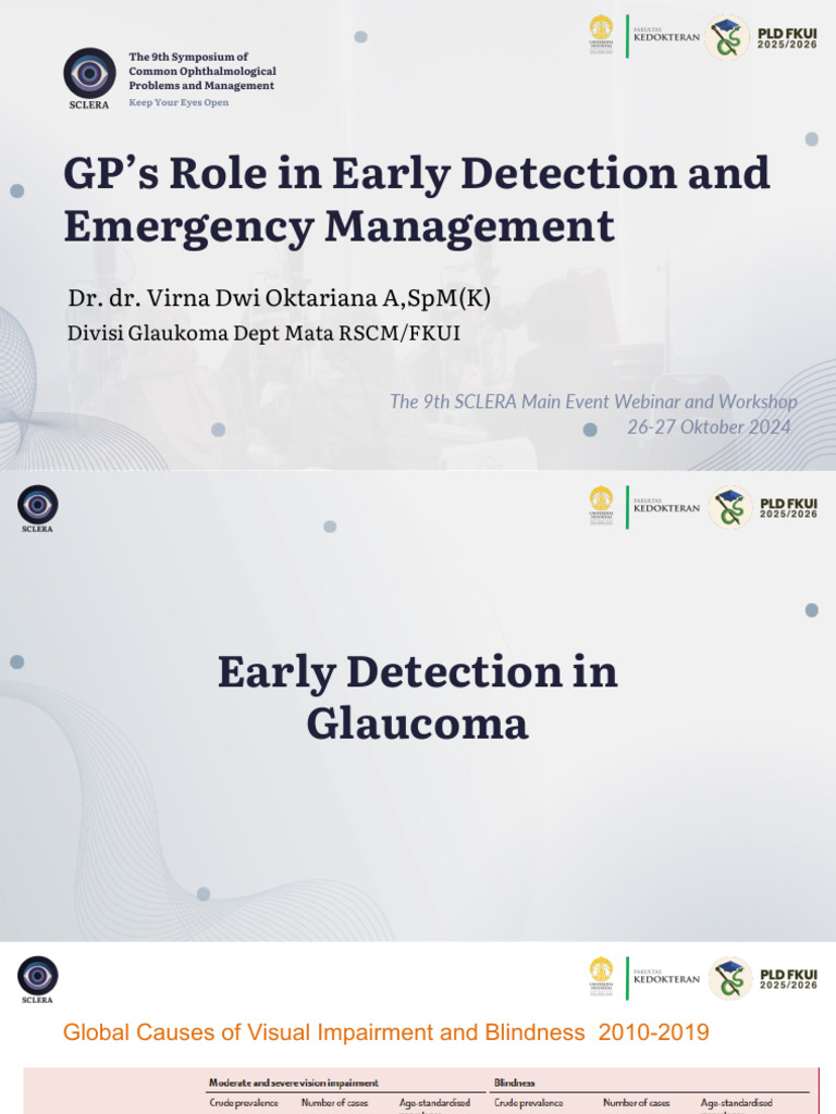 Dr. Dr. Virna Dwi Oktariana A, SPM (K) - GP Role in Early Detection and ...