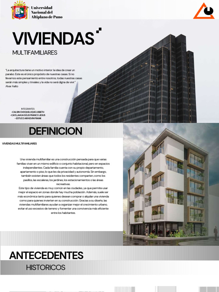 Viviendas Multifamiliares - Compressed | PDF | edificio | Edificio verde
