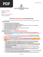 Guidelines - QP SETTING | PDF