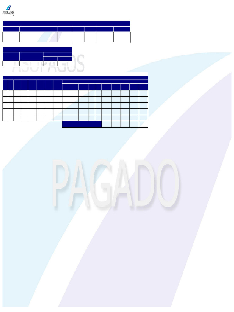Reporte Consolidado Pagos Por Empleado AFP | PDF | Pensión | Beneficios ...